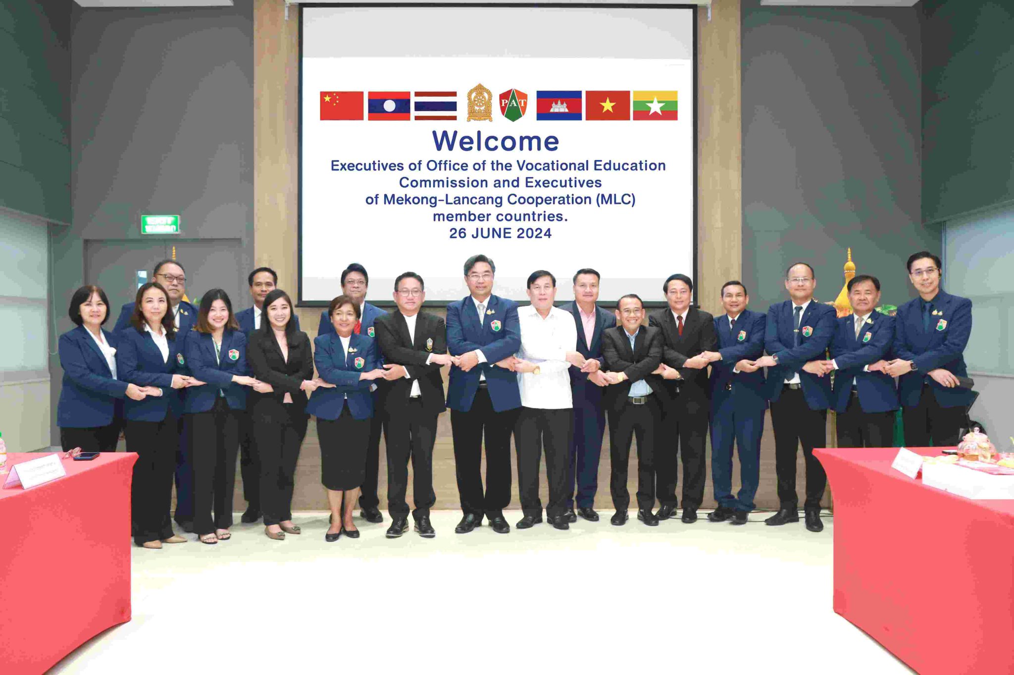 คณะผู้บริหารประเทศสมาชิกแม่โขง – ล้านช้าง ศึกษาดูงานวิทยาลัยเทคโนโลยี ...